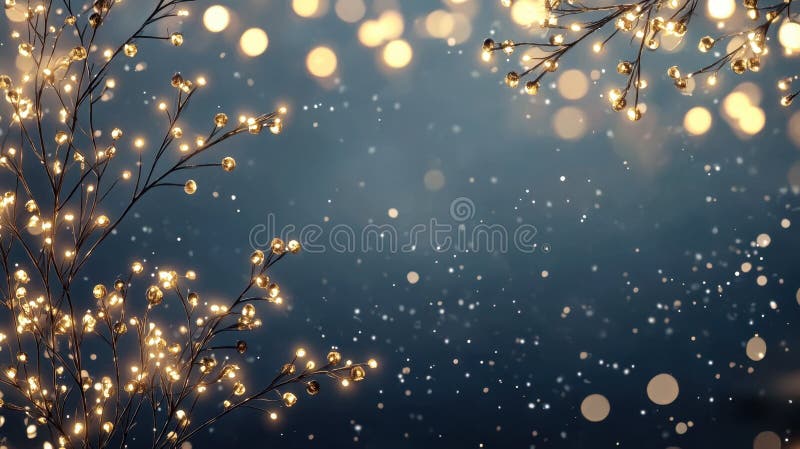 Dark Black Curved Surface Sparkling with Aesthetics Particles, Drifting ...