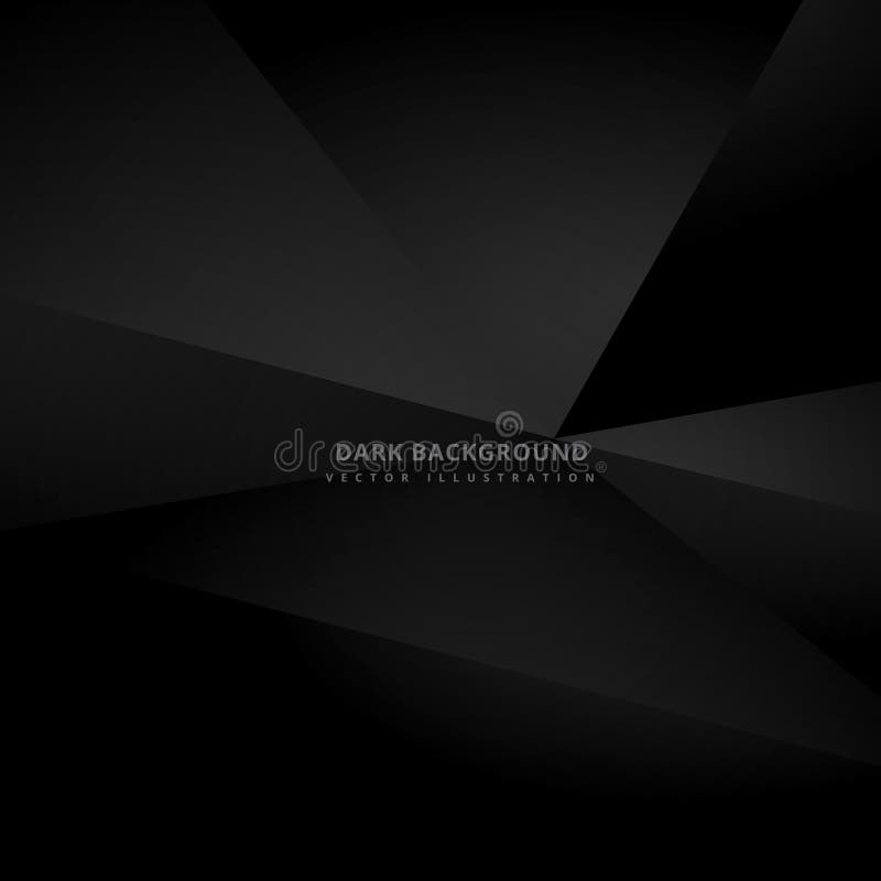 Dark Vector Background with Black Shades Stock Vector - Illustration of ...
