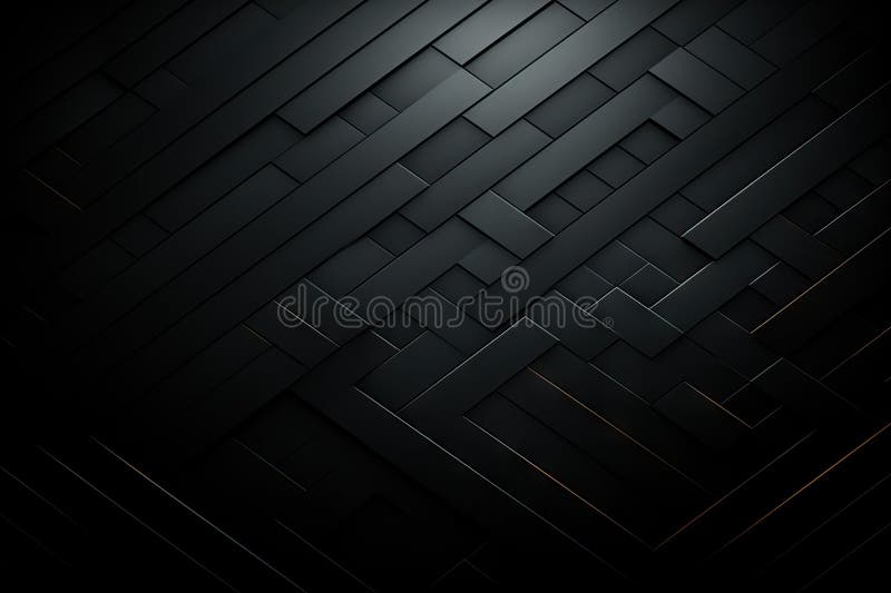 Dark Black Geometric Grid Background Modern Dark Abstract Texture Stock ...