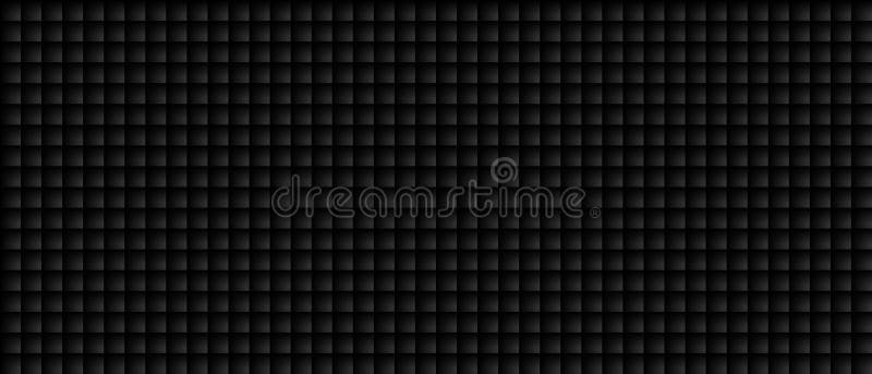 Dark Black Geometric Grid Background Modern Dark Abstract Vector ...