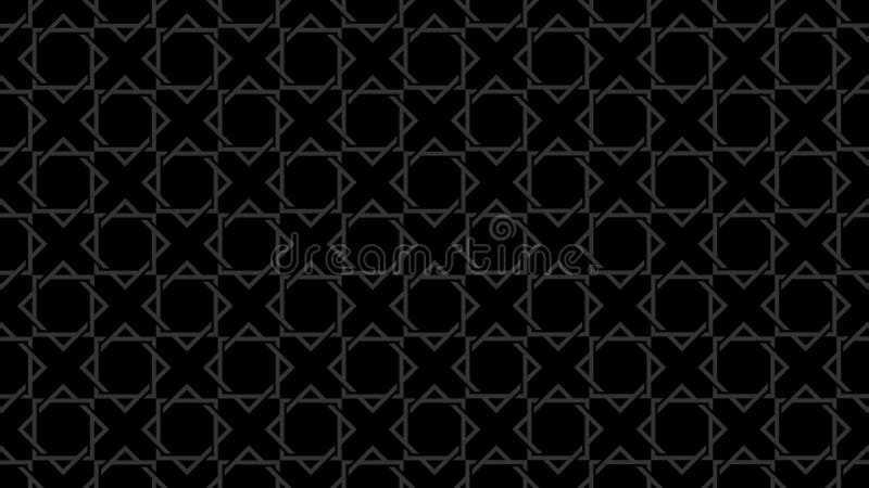 Dark Black Islamic Pattern Texture Vector Stock Vector - Illustration ...