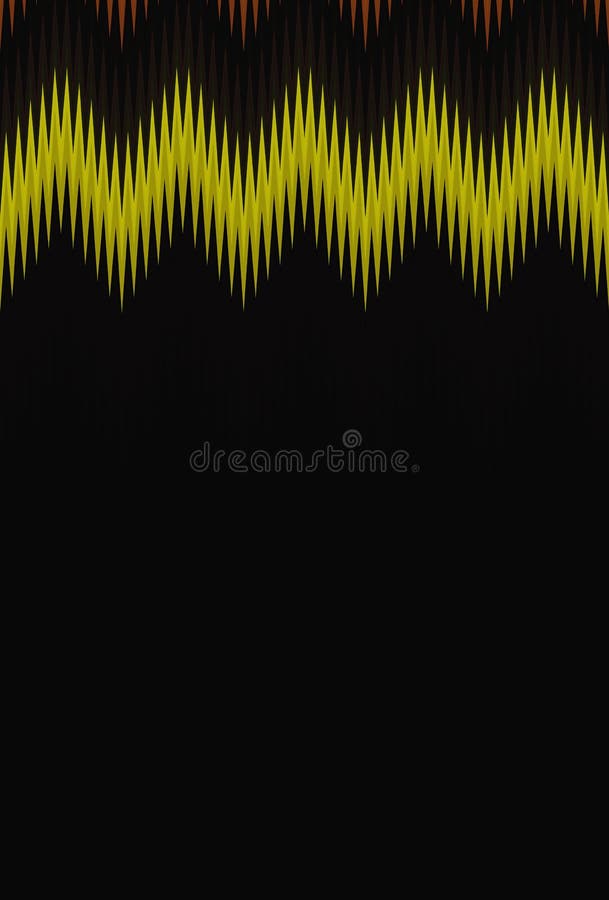 Dark Black Night Chevron Zigzag. Backdrop Seamless Stock Illustration ...