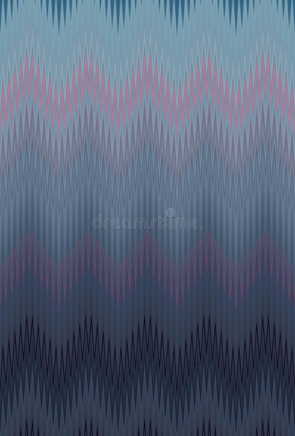 Dark Black Night Chevron Zigzag. Seamless Decoration Stock Illustration ...