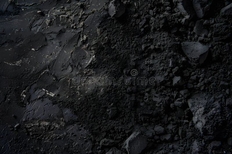 Dark Black Powder Texture Background Stock Illustration - Illustration ...