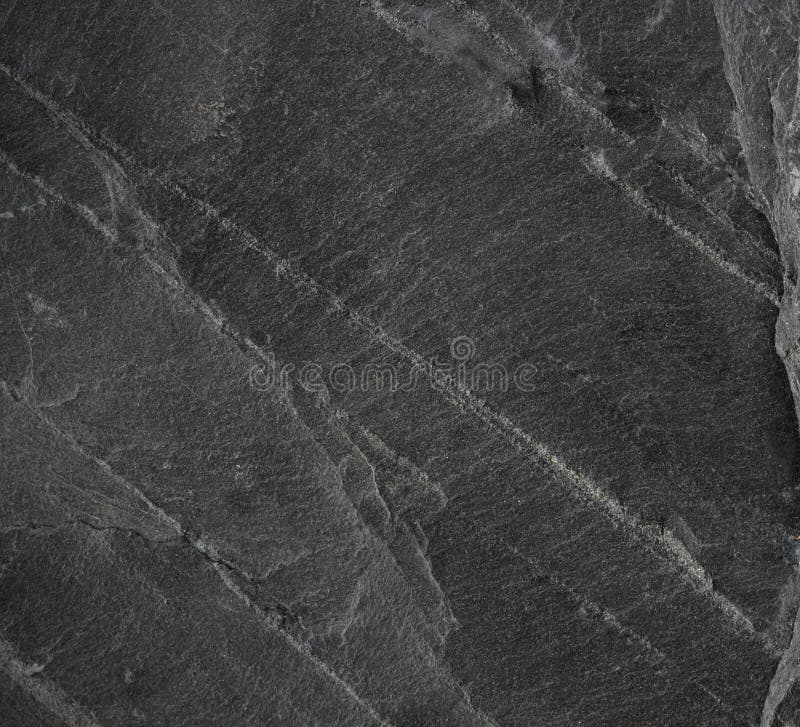 Dark Black Slate Background or Texture Stock Image - Image of mineral ...