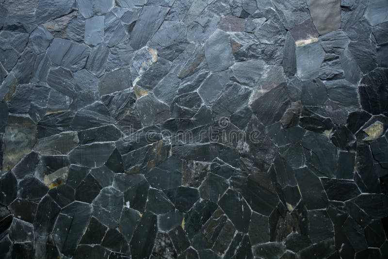 Dark Black Stone Pattern Texture Stock Photo - Image: 44437458
