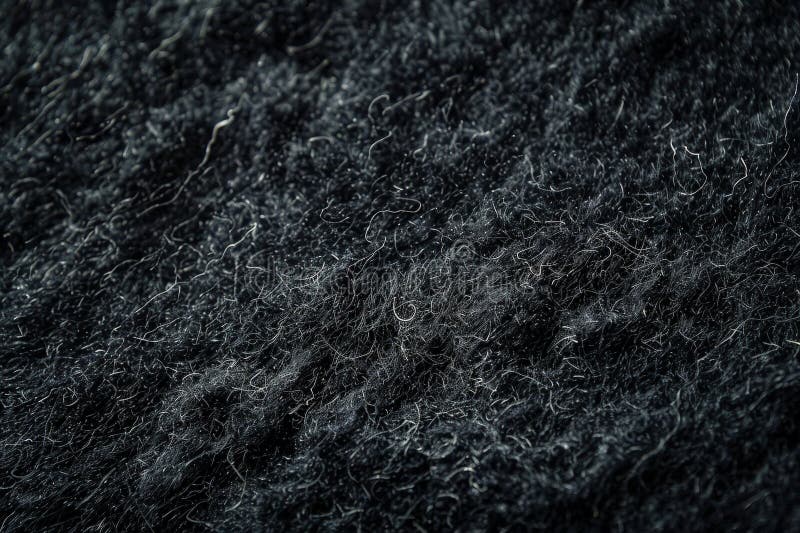 A Dark Black Textured Surface with a Matte, Felt-like Finish. the ...