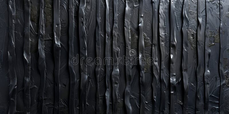 Dark Black Textured Surface Series Vertical Grooves Ridges Pattern ...