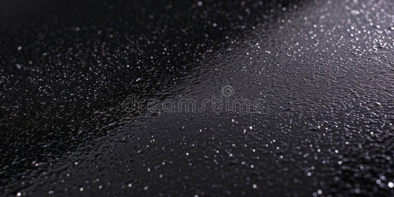 A Dark Black Textured Surface with a Smooth, Glass-like Finish that ...