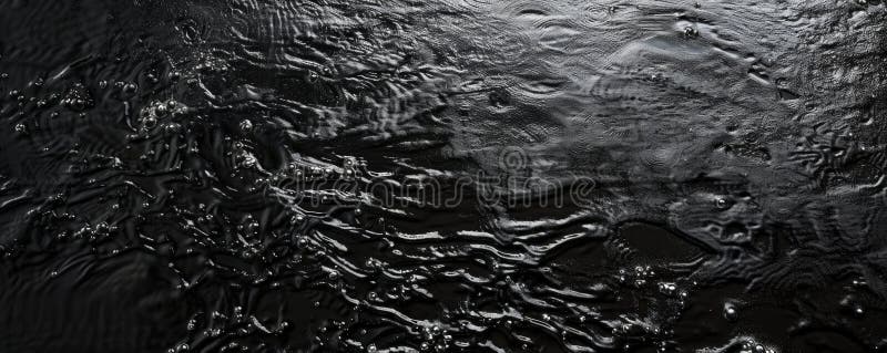 A Dark Black Textured Surface with a Smooth, Polished Finish that ...