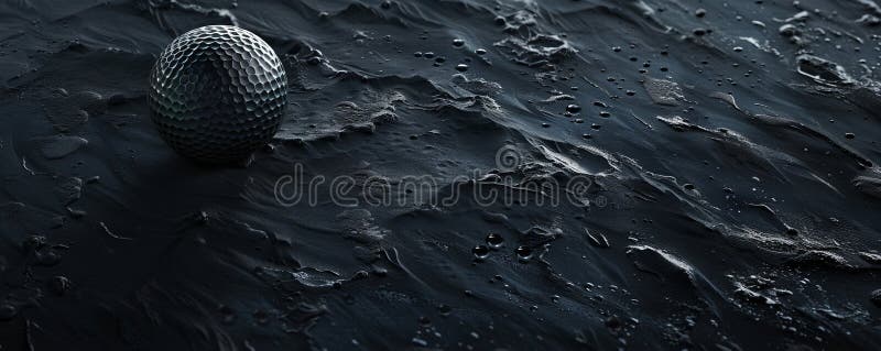 A Dark Black Textured Surface with a Subtle, Dimpled Texture Resembling ...