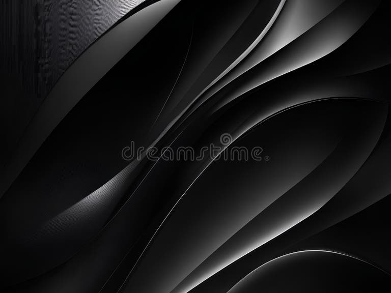 Dark Black Theme, Abstract Background and Wallpaper Stock Illustration ...