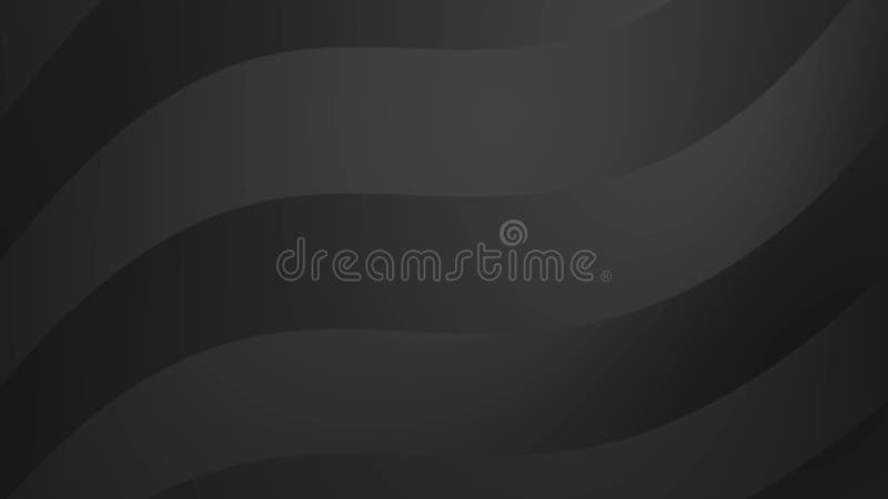Dark Black Wave Pattern Seamless Background Loop. Stock Video - Video ...