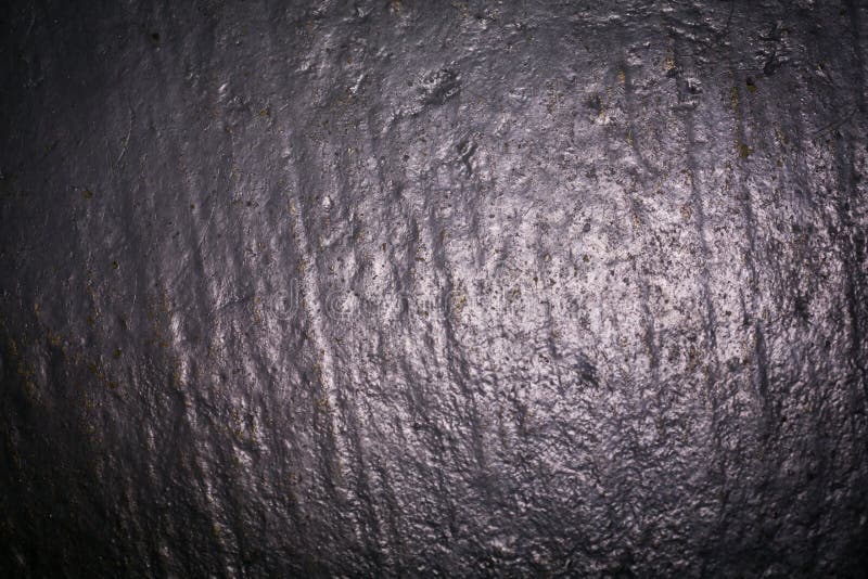 Dark Black Wet Slippery Concrete Stock Image - Image of textured, shiny ...