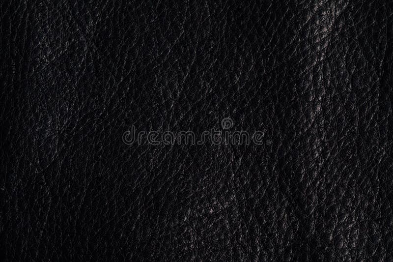 Black Pebbled Leather Background Texture Stock Image - Image of leather ...