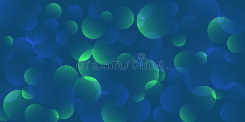 A Dark Blue Abstract Background with Colorful Overlapping Translucent ...