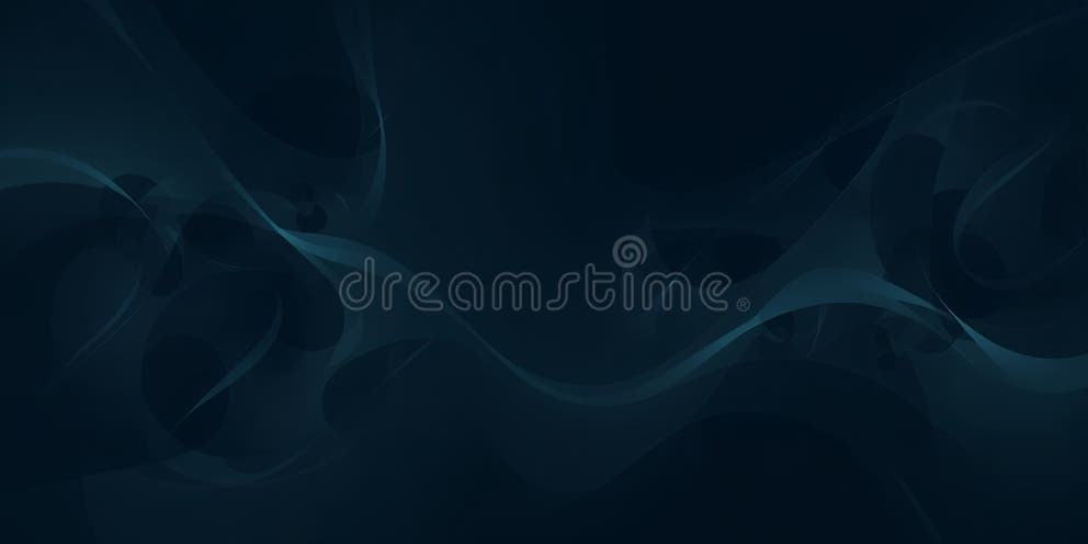 A Dark Blue Abstract Background with Subtle Wavy Patterns and Soft ...