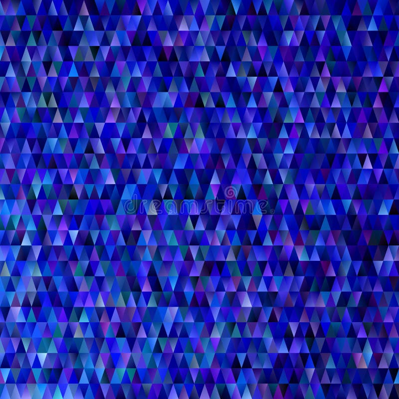 Gradient Blue Color And Triangle Polygon Pattern Background () Stock ...