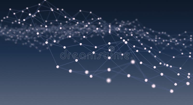 Blue Abstract Grid Technology Background Stock Illustration ... Blue Abstract Grid Technology Background Stock Illustration ...