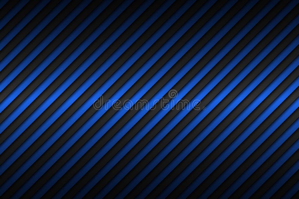 Dark Blue Abstract Metallic Background with Slanting Lines, Blue ...