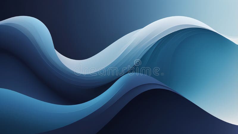 Dark Blue Abstract Wave Pattern Stock Photo - Image of fluid, building ...