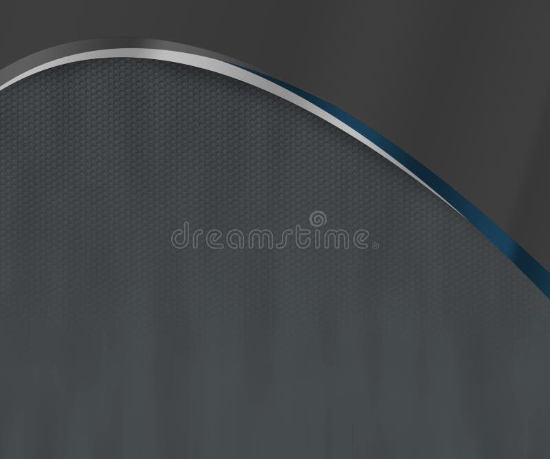 Dark Blue Arc Shapes Background Stock Illustration - Illustration of ...