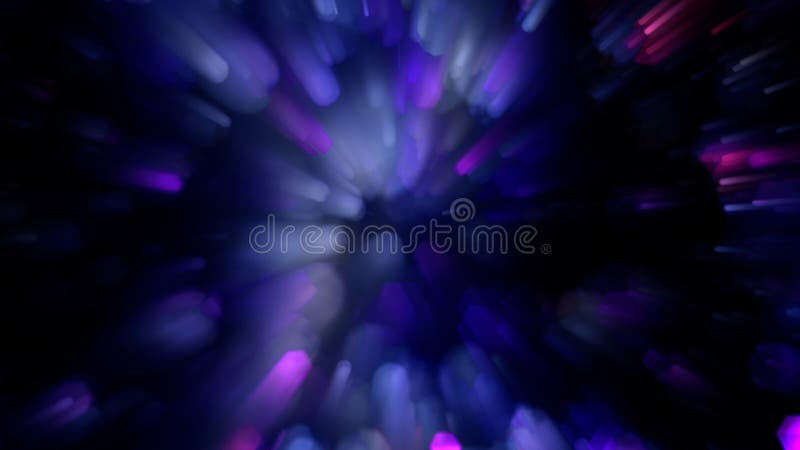 Dark Blue Ardent Soft Figures Bokeh Background - Abstract 3D ...