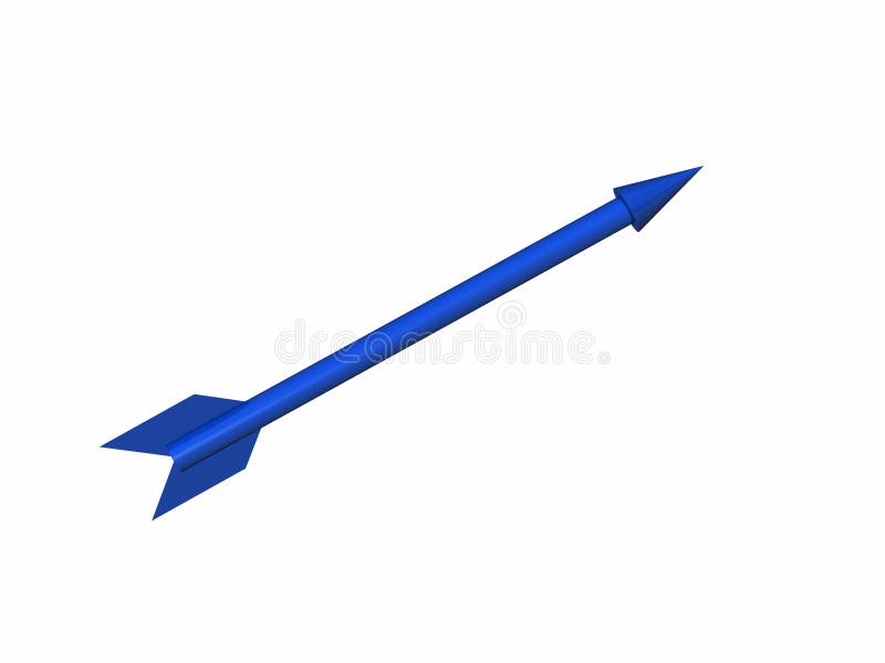 The Dark Blue Arrow Picture. Image: 4399551