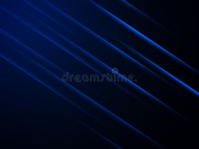 Dark Blue Background with Abstract Graphic Elements Stock Illustration ...