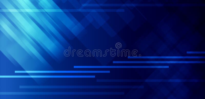 Dark Blue Background with Design Graphic Elements. Abstract, Futuristic ...