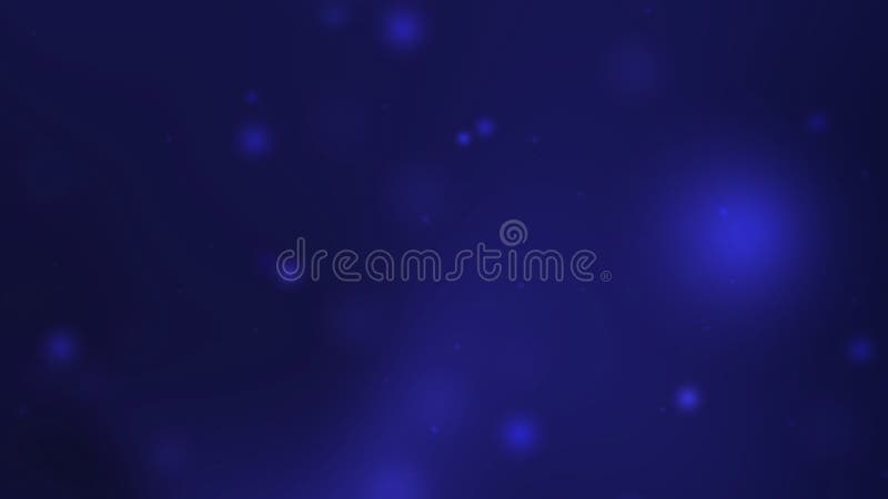 Dark Blue Background Features Numerous Bright Blurry Lights Stock Photo ...