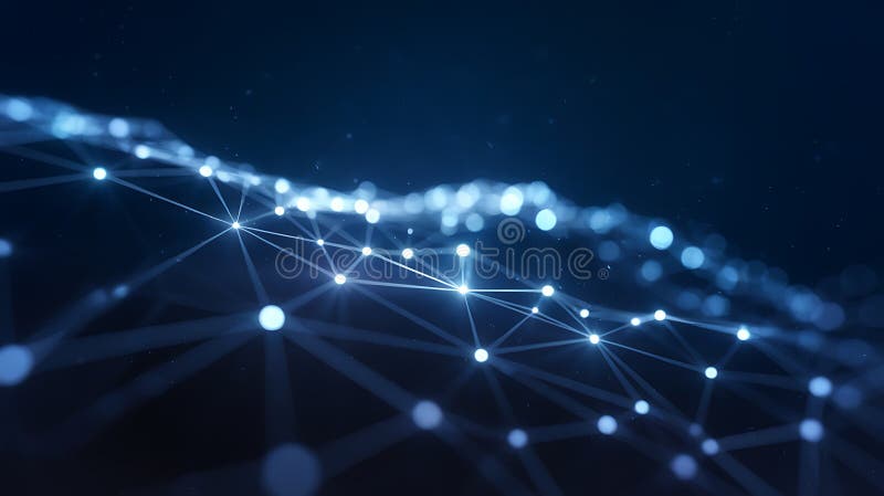 Futuristic Interconnected Neural Mesh Stock Photos - Free & Royalty ...