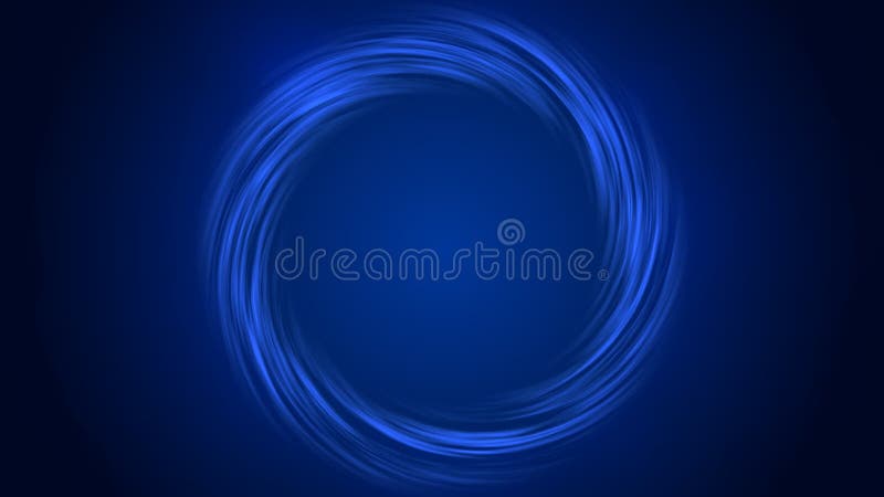 Dark Blue Abstract Background with Moving Shiny Blue Particles ...