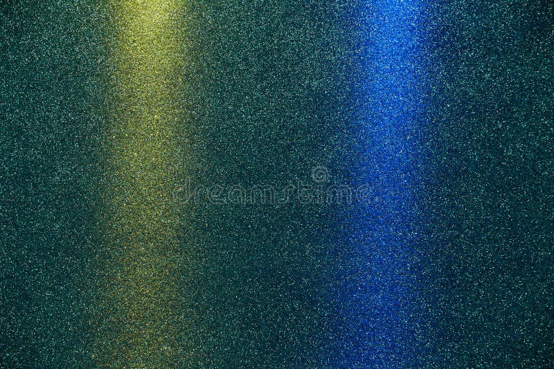 On a Dark Blue Background, Gradient Vertical Rays of Blue and Yellow ...