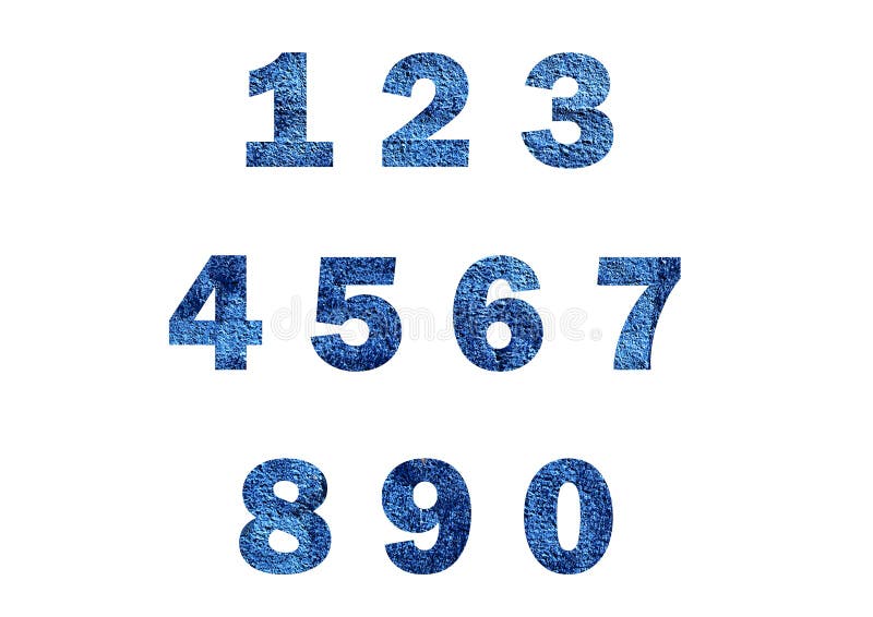 Dark Blue Numbers Background Texture Stock Illustrations – 506 Dark ...