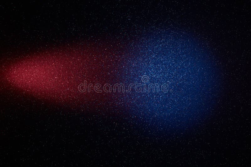 On a Dark Blue Background with Multi-colored Grain, a Pink and Blue ...