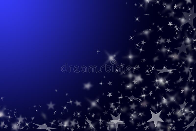 Dark Blue Background with Stars. Stock Illustration - Illustration of ...