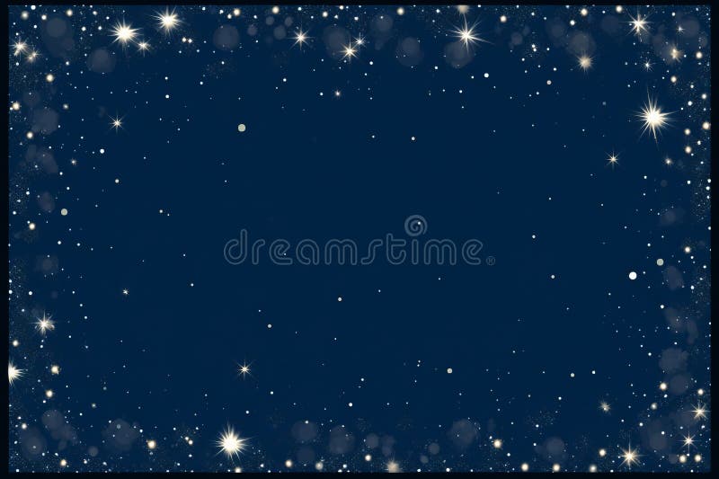 A Dark Blue Background with Stars on it Stock Illustration ...