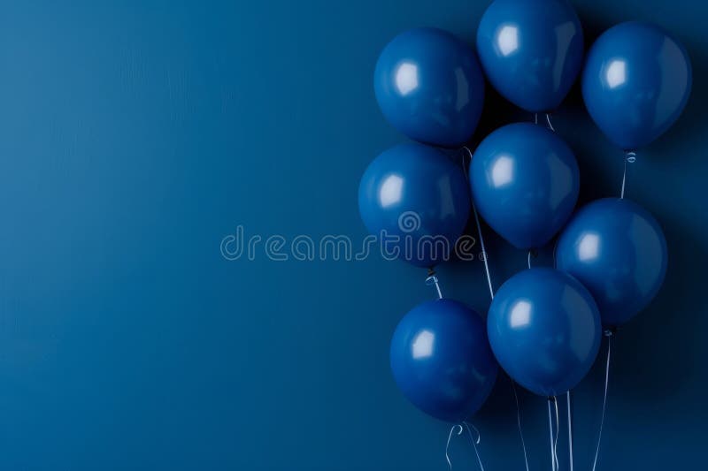 Real Blue Balloons