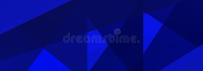 Dark Blue Banner for Advertising and Design Stock Illustration ...