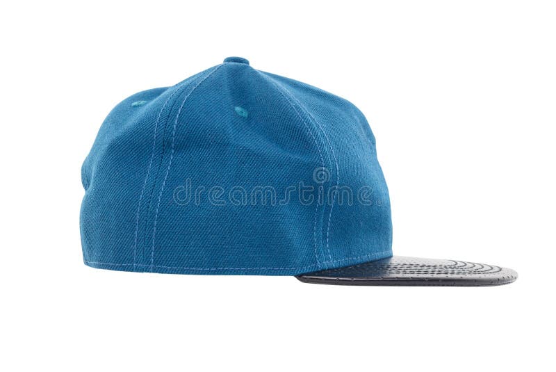 Dark Blue Baseball Cap Isolated On White Background Stock Photo - Image ...