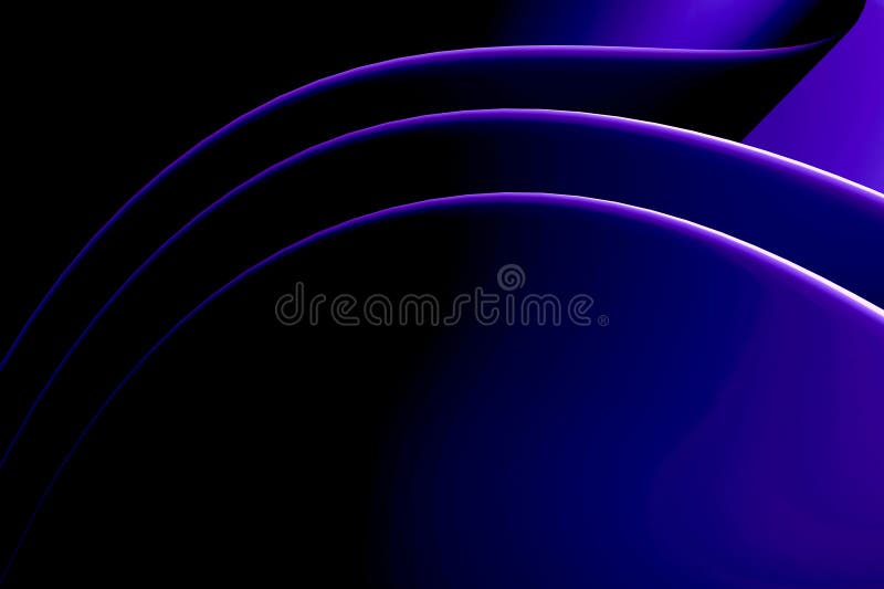 Dark Blue and Black Colour Wave Abstract Stock Illustration ...