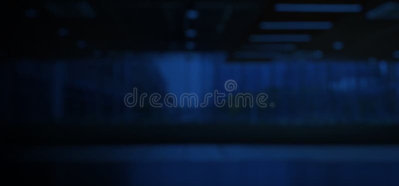 Dark Blue Blurred Background Crowd of People with Large Room. Motion ...