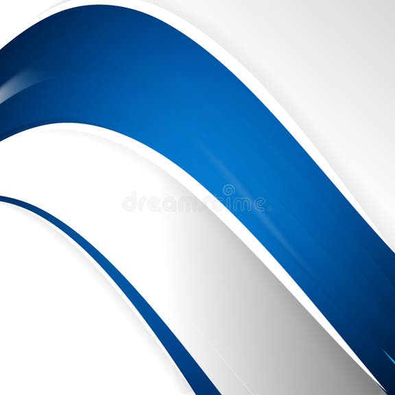 Dark Blue Brochure Design Template Stock Vector - Illustration of ...