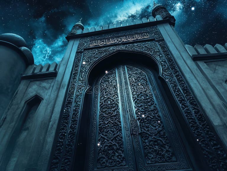 Dark Blue Building at Night Stock Photo - Image of edifice, urban ...