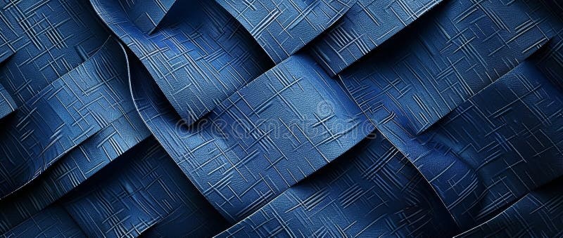 Dark Blue Carbon Fiber Texture with Geometric Pattern Stock ...