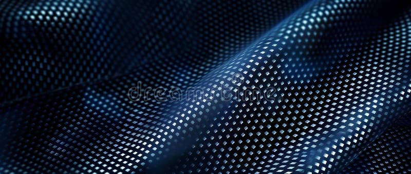 Dark Blue Carbon Fiber Texture with Geometric Pattern Stock ...