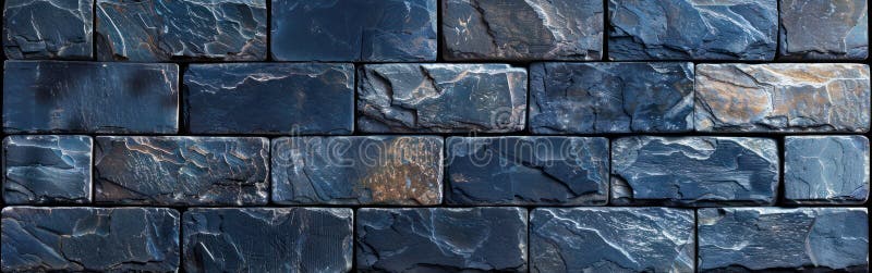 Dark Blue Ceramic Subway Tiles - Seamless Wall Texture for Wide Tile ...