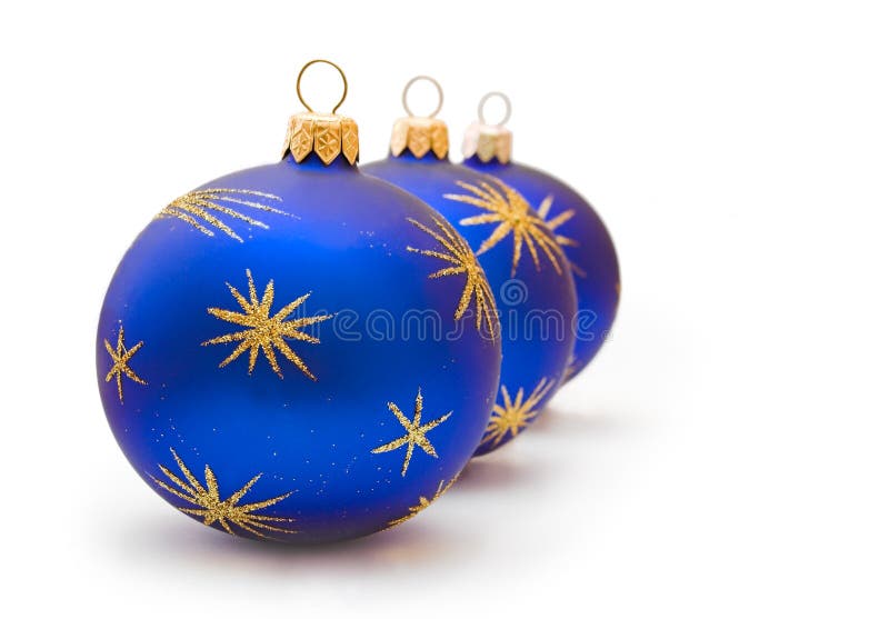Dark-blue Christmas balls stock image. Image of december - 1530369