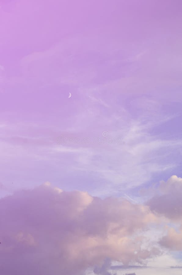 Dark Blue Cloud Rainy Storm Sky on Evening Sad Feeling Mood Tone ...